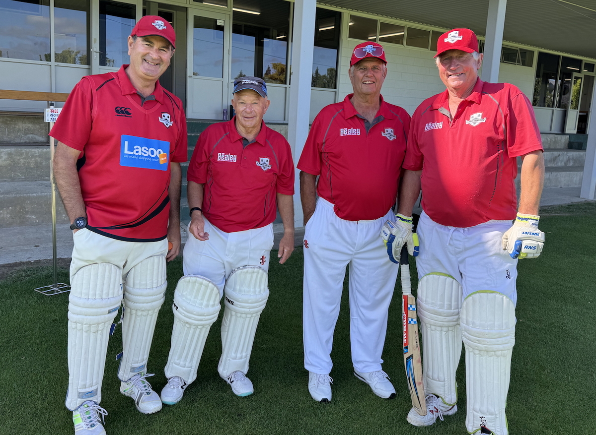 Over 70s cricketers still “competitive as hell”